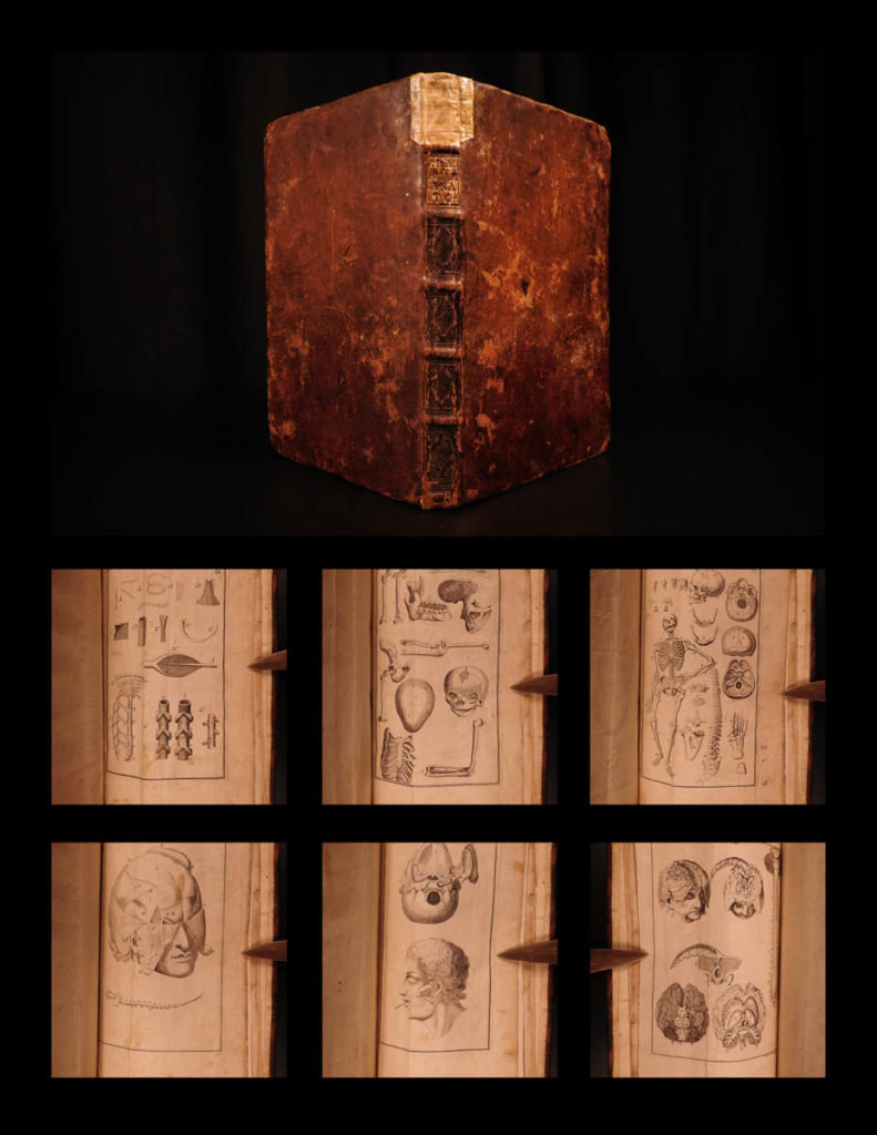 1741 FAMOUS Johann Kulmus Anatomy Surgery Medicine Illustrated JAPAN ...